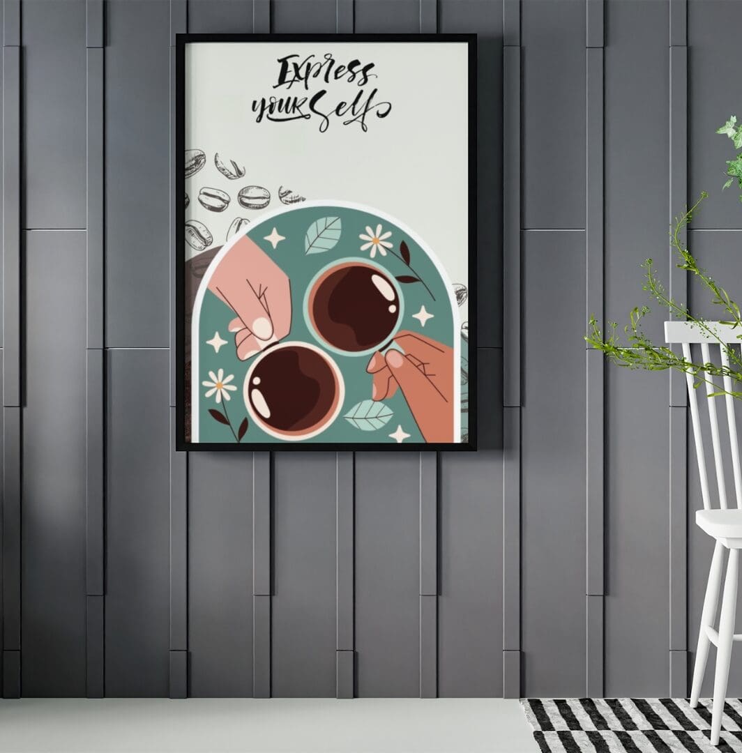 Posters A3, A4, and A5- sharekkna online-wall art home and office