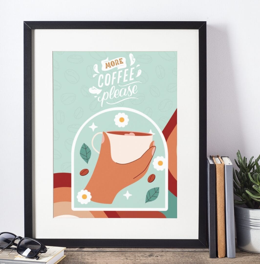 Posters A3, A4, and A5- sharekkna online-wall art home and office