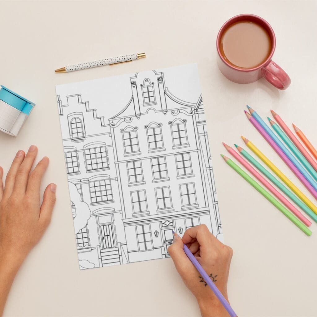 Coloring pages for Adults and Kids - Sharekkna Online
