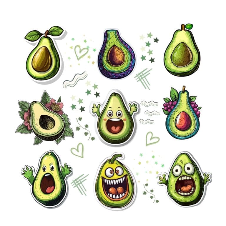 Stickers- sharekkna online-craft gift-sticker digital printable