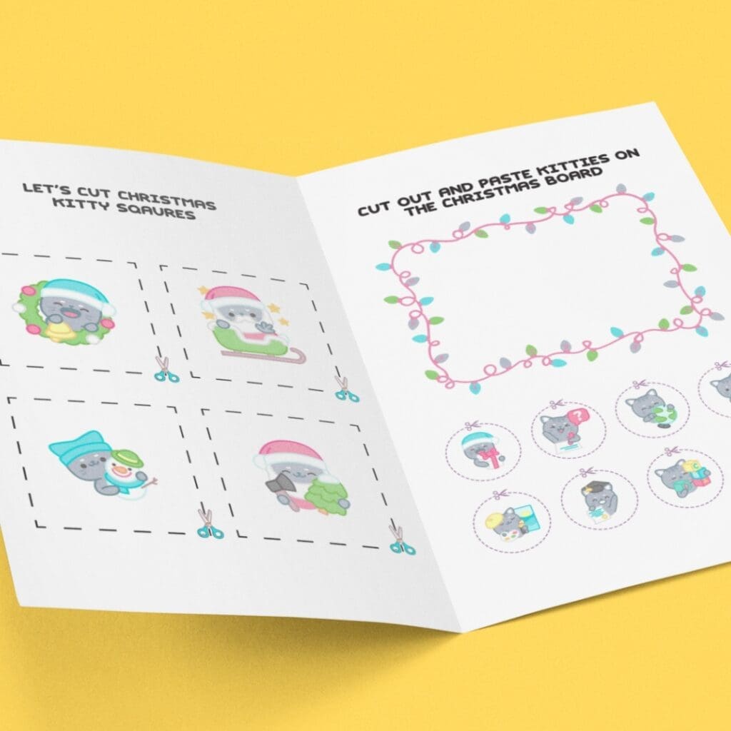 Activity sheets-Sharekkna online-preschool work-digital printable