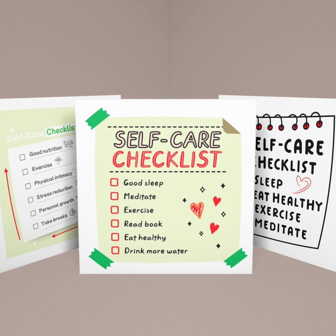 Self Care Checklists – Sharekkna Online